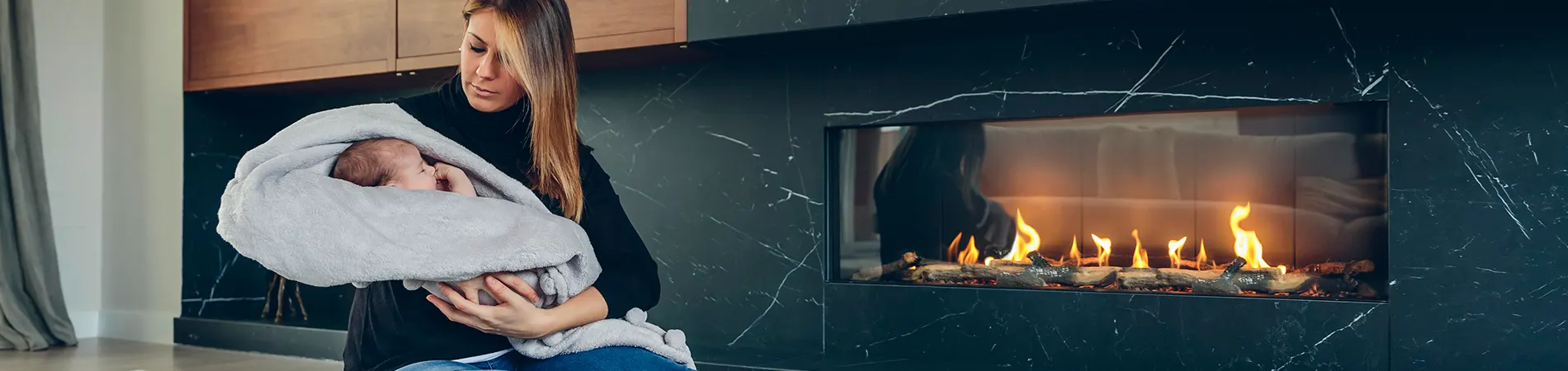 Electric Fireplace Logs Boca Raton, FL - Electric Charred Fireplace ...